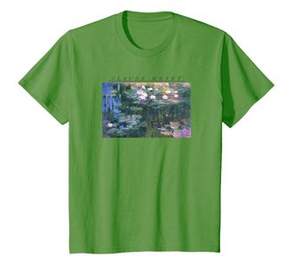 Trendy Apparel Trendy Claude Monet Lily Pad Picture T-Shirt