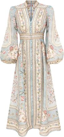 Zimmermann Roselight Floral-print Dress