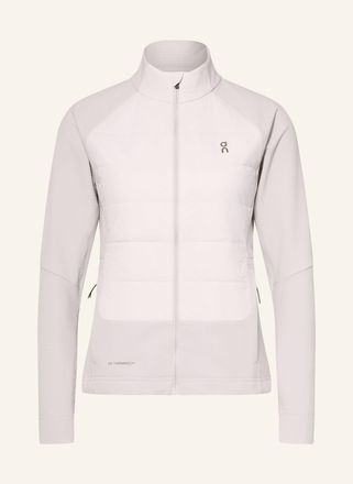 On Hybrid-Laufjacke Weather grau