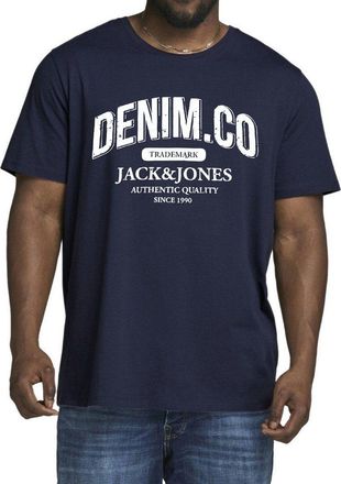 Jack & Jones Plus Size Print-Shirt Weites Shirt mit Printdruck (Spar-Set, 5er-Pack)