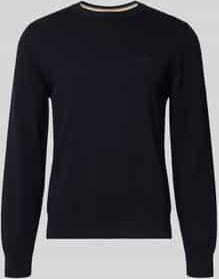 HUGO BOSS Regular Fit Strickpullover aus reiner Baumwolle Modell UPCAS