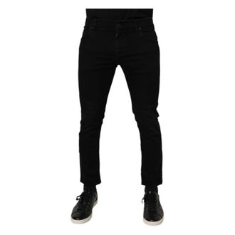 Dolce & Gabbana Skinny Jeans - - Jeans - Herren - Schwarzk - XS