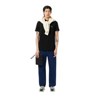 Lacoste Poloshirt f&uuml;r Herren, Regul&auml;r (Schwarz)