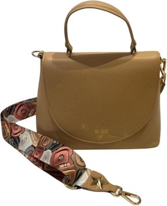 M*BRC M*Brc, Femme, Sacs, Beige, Taille: ONE Size Sac &agrave; main avec poign&eacute;e sur le dessus