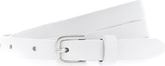 Vanzetti Neon Booster 15mm Full Leather Belt W85 White