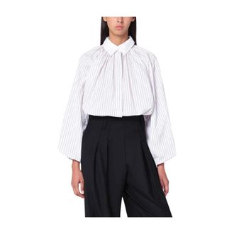 Patou Schluppenbluse - - Blouses & Shirts - Damen - Wei&szlig; - 2XS