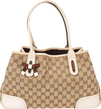 Gucci Crossbody Bags - Gucci GG Monogram Princy Handbag - Gr. unisize - in Braun - f&uuml;r Damen