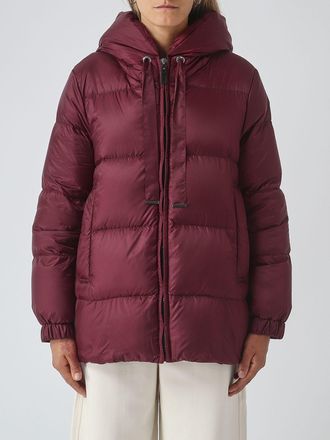 Max Mara Kurze Daunenjacke aus gestepptem technischem Nylon mit Kapuze