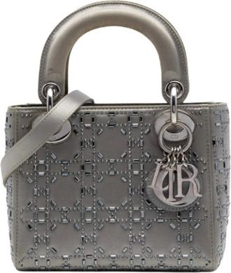 Dior Pre-owned Lady Dior - Femme - Pre-owned - Gris - Taille: ONE Size