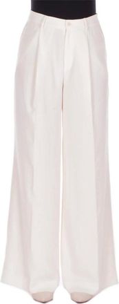 Ralph Lauren Femme, Pantalons, Beige, Taille: 34 FR Triple Ggt-R Wide Pantalons
