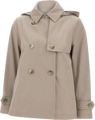 Herno Femme, Vestes, Beige, Taille: 38 FR Trench Coat