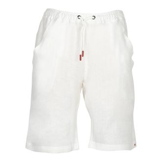 Kiton Short Pants - - Shorts - Herren - Wei&szlig; - 3XL