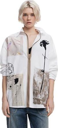 Desigual Shirt_RECORTES_Lacroix, 1000 White, S/M