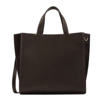 Kazar Braune minimalistische Handtasche - - Bags - Damen - Braun - ONE SIZE