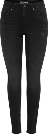 Only Onlblush Rhinestone Hw Skinny DNM Tai