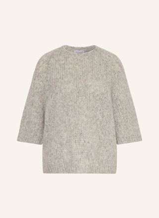 Mrs & Hugs Mrs & Hugs Pullover Mit 3/4-Arm grau