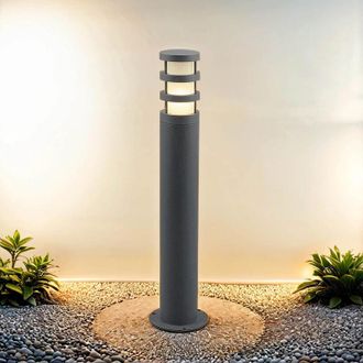 Licht-Erlebnisse Licht-erlebnisse - Moderne Pollerleuchte in anthrazit 65 cm