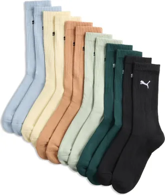 Puma Crew-Socken (6er-Pack), Kleidung, 35-38