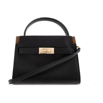 Tory Burch Petite Lee Radziwill Double Bag - - Bags - Damen - Blau - ONE SIZE