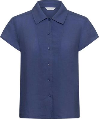 Part Two Femme, Blouses et Chemises, Bleu, Taille: 36 FR Chemises