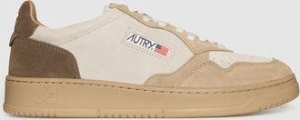 Autry Baskets Homme Medalist Low Tric Suede Pean Tundra