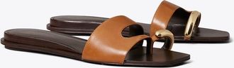 Tory Burch Damen Slide mit Piercingdetail