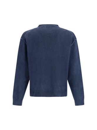 Dsquared2 Mens Crew Neck Sweater Navy Blue