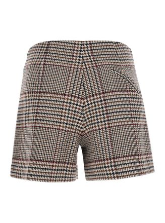 Federica Tosi Womens Shorts Galles Multicolour Wool