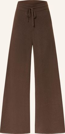 Lilienfels Lilienfels Strickhose Mit Cashmere braun