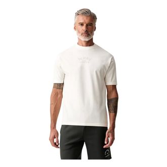 Karl Lagerfeld T-shirt col rond - Homme - Tops - Beige - Taille: S