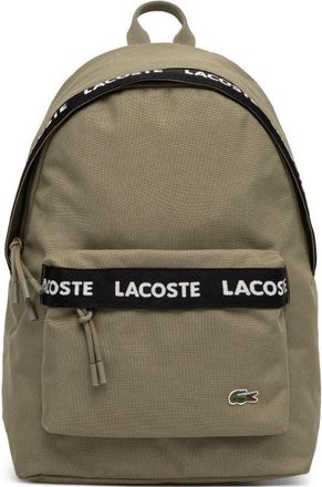 Lacoste sac à dos à logo en jacquard - Vert