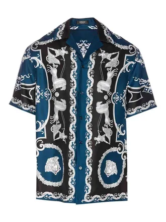 Versace Chemise - Bleu