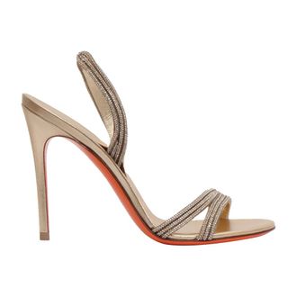 Santoni Femme, Chaussures, Jaune, Taille: 37 1/2 EU Sandalo Alto