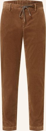 Alberto Cordhose Jump Im Jogging-Stil Slim Fit braun