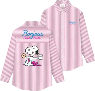 MC2 Saint Barth Femme, Blouses et Chemises, Rose, Taille: 38 FR Chemise Brigitte