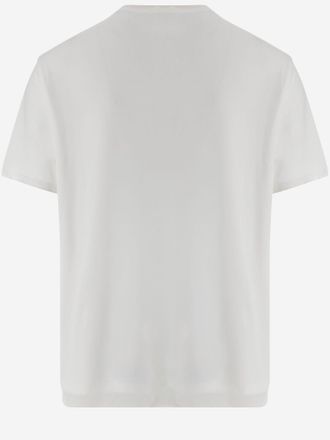 Maison Margiela Stretch-Cupro T-Shirt - White