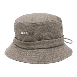 Jacquemus Gadjo Bucket Hat - - Accessories - Damen - Braun - 58 CM