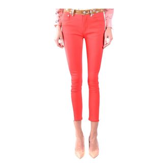 Burberry Slim-Fit Hose - - Trousers - Damen - Rot - W25