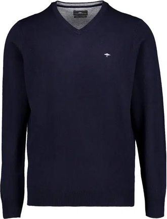 Fynch-Hatton Fynch-Hatton Herren Pullover blau unifarben