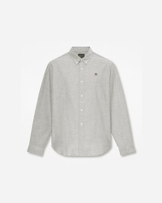 Timberland Gale River Langarm-Oxfordhemd f&uuml;r Herren in Gr&uuml;n, Herren, Gr&uuml;n, Gr&ouml;&szlig;e