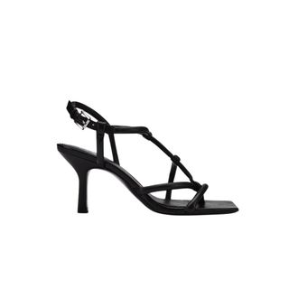 Ash Ash, Femme, Chaussures, Noir, Taille: 35 EU Sandales Bout Carr&eacute;