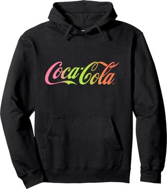 Coca Cola Ware Coca Cola Regenbogen-Logo mit Farbverlauf Pullover Hoodie