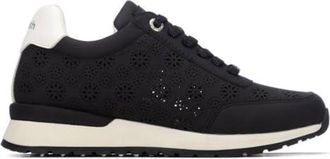 Refresh Sneakers Femme Noir - Chaussures Confortables et polyvalentes - Mode d&eacute;contract&eacute;e - Mod&egrave;le 17513106 (Taille41)