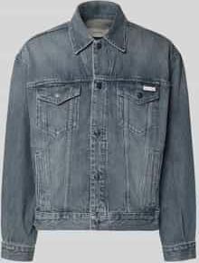 Calvin Klein Jeans Regular Fit Jeansjacke aus reiner Baumwolle