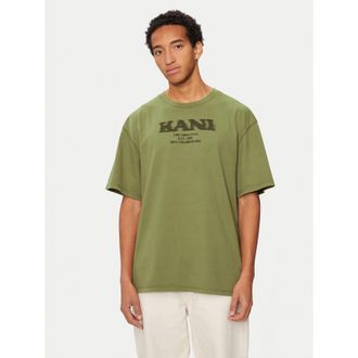Karl Kani T-Shirt Retro Sprayed 60300095 Gr&uuml;n Regular Fit