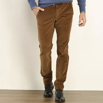 Bexley Norman - Pantalon homme camel fonc&eacute;
