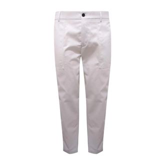 Berwich Bibliotheca Hose- Made in Italy - - Trousers - Herren - Wei&szlig; - L