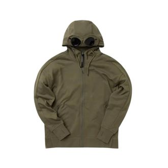 C.P. Company Diagonal Raised Sweatshirt - - Sweatshirts & Hoodies - Herren - Gr&uuml;n - M