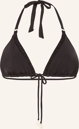 Watercult Watercult Triangel-Bikini-Top Shimmering Solids schwarz