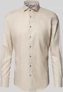 Profuomo Slim Fit Businesshemd mit Haifischkragen